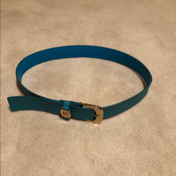 Kenneth Cole | Accessories | Nwt Kenneth Kole Teal Belt | Poshmark